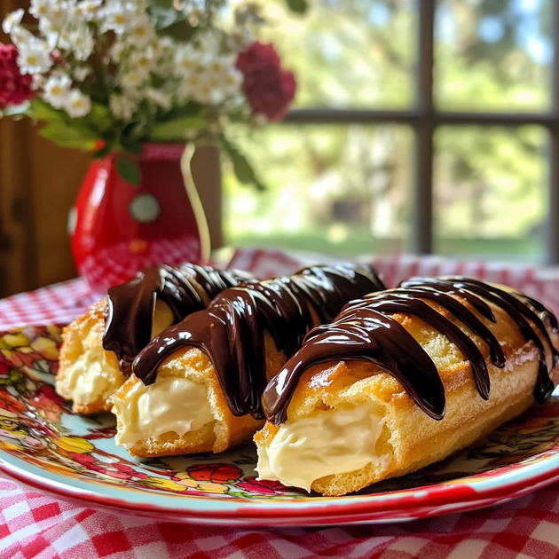 Classic Chocolate Éclairs – Grandmother's Closet