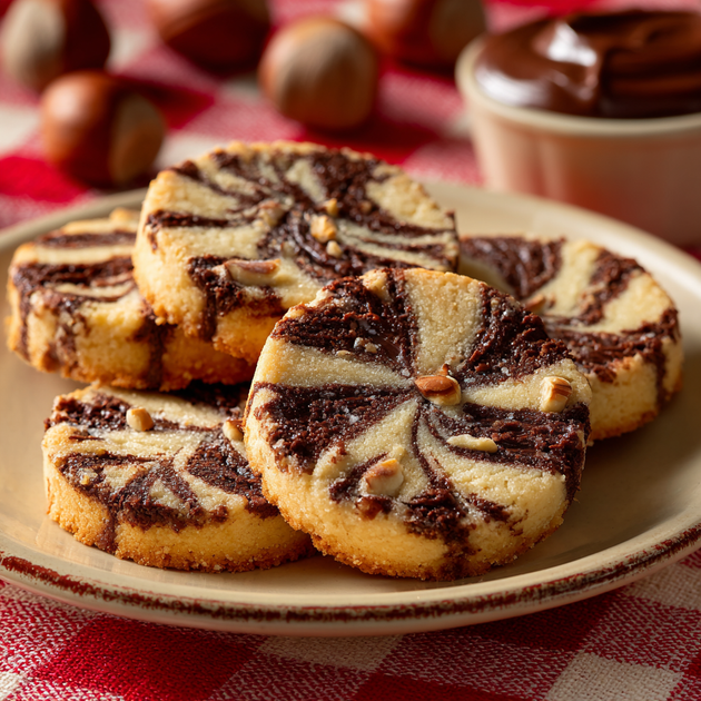 Chocolate Hazelnut Swirl Shortbread – Grandmother's Closet