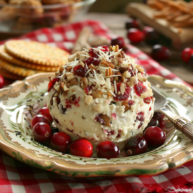 Cranberry Nut Cream Cheese Ball with Cheddar – Grandmother's Closet
